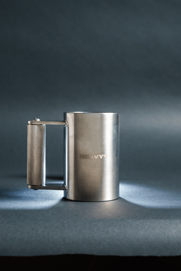 5lb HEAVY* Mug | Stainless Steel Weighted Mug – The Heavy Cup