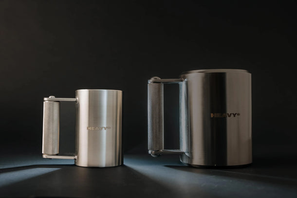 5lb HEAVY* Mug | Stainless Steel Weighted Mug – The Heavy Cup